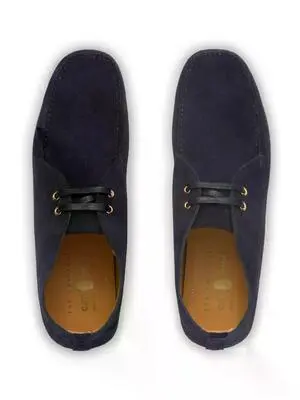 Car Shoe Suede Lace-up Driving Boots