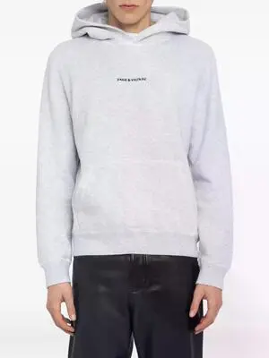 Zadig&Voltaire Sanchi Photo-patch Hoodie - Grey