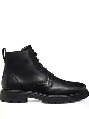 Geox Spherica Ec7 Leather Lace-up Boots