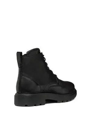 Geox Spherica Ec7 Leather Lace-up Boots