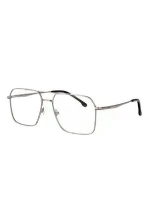 Carrera Eyewear Rectangle Frame Eyeglasses - Silver