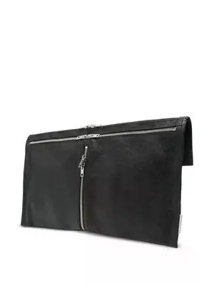 Alexander Wang Double Zip Leather Clutch