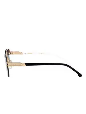 Carrera Eyewear Rimless Octagon Sunglasses - Gold