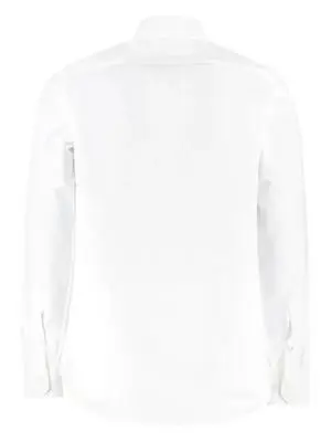 THE (ALPHABET) Oxford Cotton Shirt - White