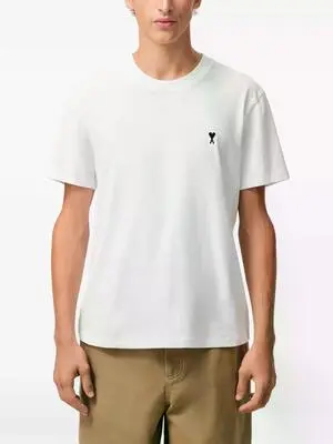AMI Paris De Coeur T-shirt - White