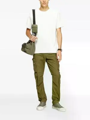 DIESEL® T-norm-int Embroidered-detail T-shirt - Neutrals