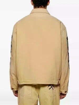 WARREN LOTAS Grim Reaper Print Work Jacket - Neutrals