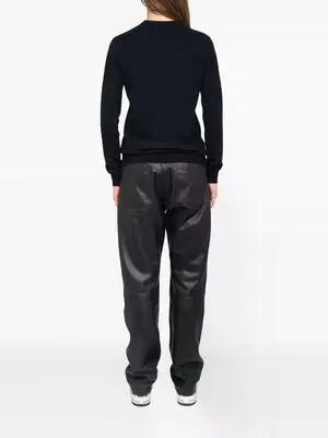 Zadig&Voltaire Heart Motif Crew Neck Sweater