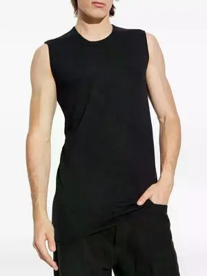 Rick Owens Sleeveless Vest - Black
