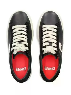 Camper Runner Sneakers With Suede Panelling And Lace-up Fastening
