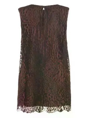 TOM FORD Leopard-lace Sleeveless Top