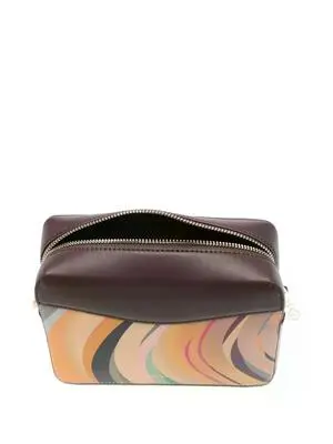 Paul Smith Dusky Swirl-pattern Leather Cross Body Bag