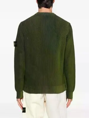 Stone Island Ribbed Crew Neck Sweater
