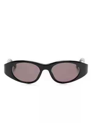 Chloé Oval-frame Sunglasses - Black