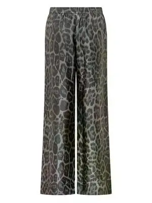 Stella McCartney Leopard-print Drawstring Trousers