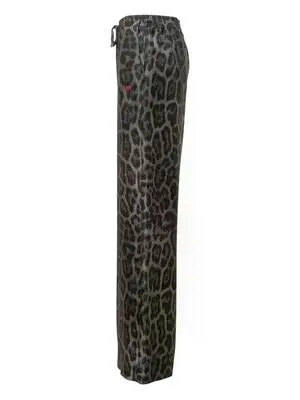 Stella McCartney Leopard-print Drawstring Trousers