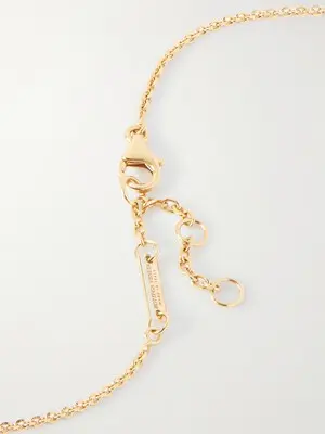 Bottega Veneta Plated Crystal Necklace
