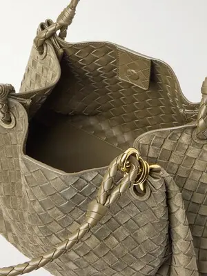 Bottega Veneta Medium Parachute Tote - Green