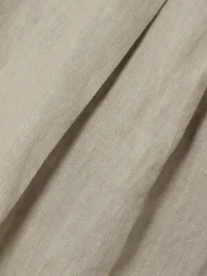 JAMES PERSE Pleated Linen Shorts
