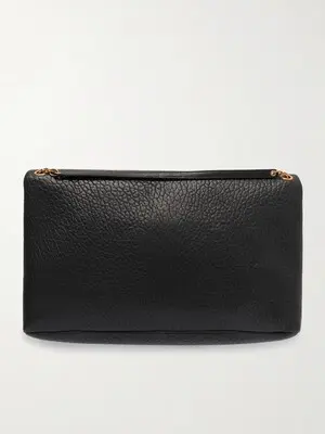 Saint Laurent Cassandre Large Textured Leather Clutch