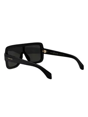 FERRAGAMO Shield-frame Sunglasses