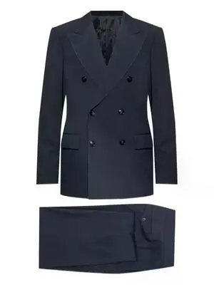 Giorgio Armani Double-breasted Suit - Blue