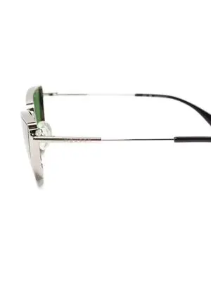 Alexander McQueen Cat Eye Sunglasses - Silver