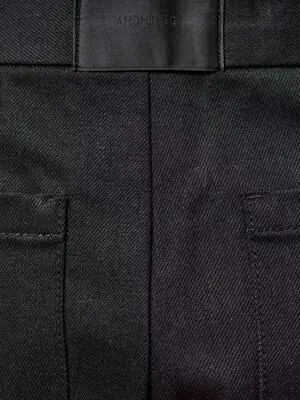 AMOMENTO Tailored High-rise Trousers