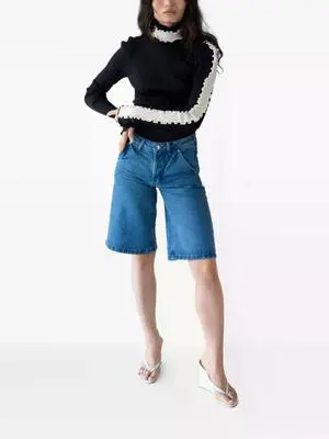 OPÉRASPORT Danielle Denim Shorts
