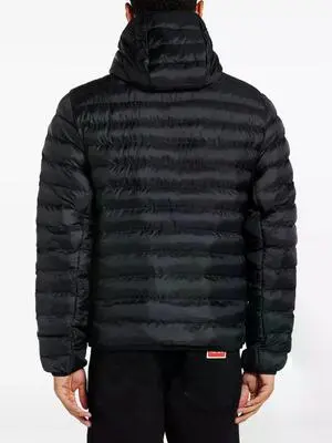 Lacoste Water-repellent Padded Hooded Jacket