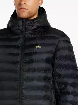 Lacoste Water-repellent Padded Hooded Jacket