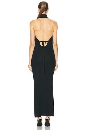 Brandon Maxwell India Halter Gown