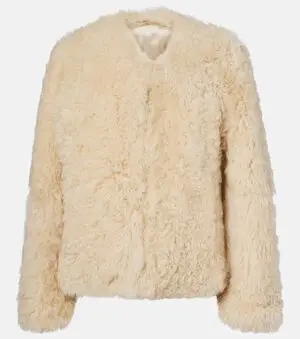 TOM FORD Shearling Jacket - White