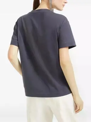 Brunello Cucinelli Cotton Jersey T-shirt With Patch Pocket