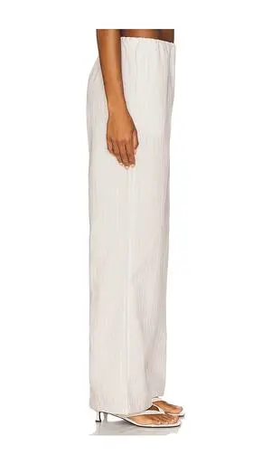 SEVEN WONDERS Nicolette Striped Wide Leg Trousers