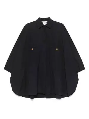Max Mara Poplin Shirt - Blue