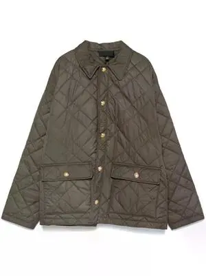 NILI LOTAN Helah Quilted Jacket - Green