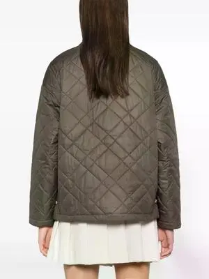 NILI LOTAN Helah Quilted Jacket - Green