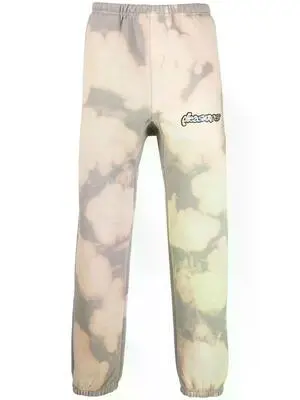 PLEASURES Tie-dye Track Pants - Grey