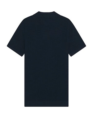 Onia Cotton Textured Knit Polo