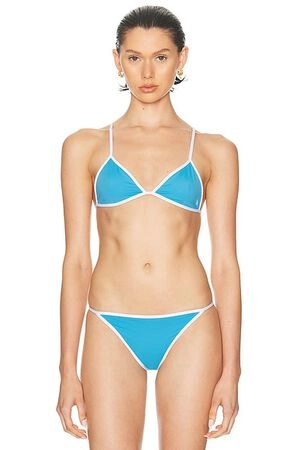 Sporty & Rich Kate Bikini Top - Juniper