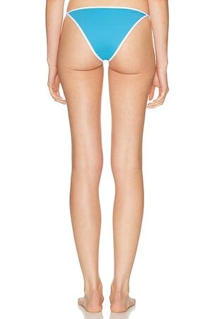 SPORTY & RICH Kate Bikini Bottom - Juniper