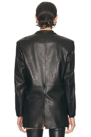 Attico Leather Jacket