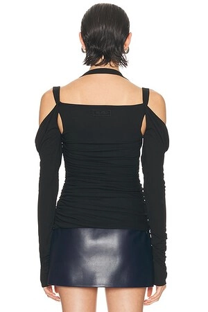 Attico Cold Shoulder Top