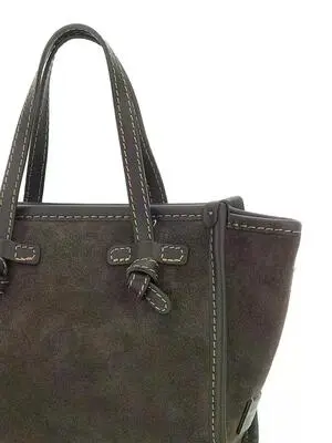 MARCELLA CLUB Suede Tote Bag - Brown