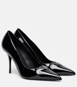 Alaïa Le Cour 3d 90 Patent Leather Pumps