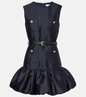 SELF-PORTRAIT Sleeveless Mini Dress - Blue