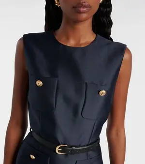 SELF-PORTRAIT Sleeveless Mini Dress