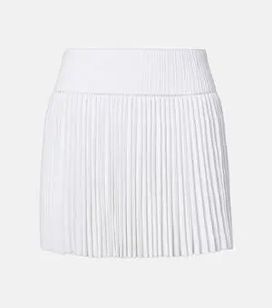 Alaïa Plissé Mini Skirt