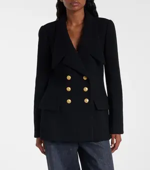 Chloé Wool-blend Boucle Jacket